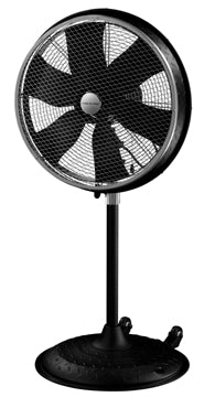 20" High Velocity Shroud Pedestal Fan – FansAndParts.com